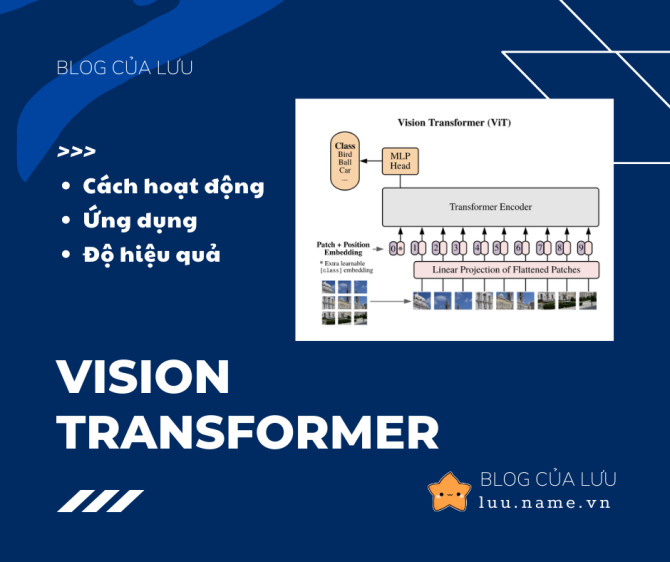 Tất tần tật về Vision Transformer (ViT) - Blog của Lưu
